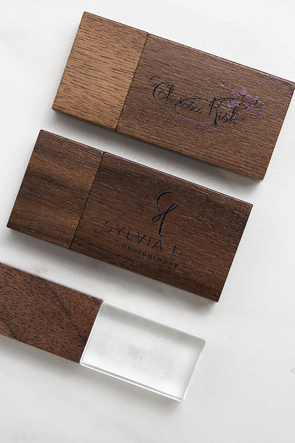 Walnut Wood Flash Drive - Tyndell Photographic